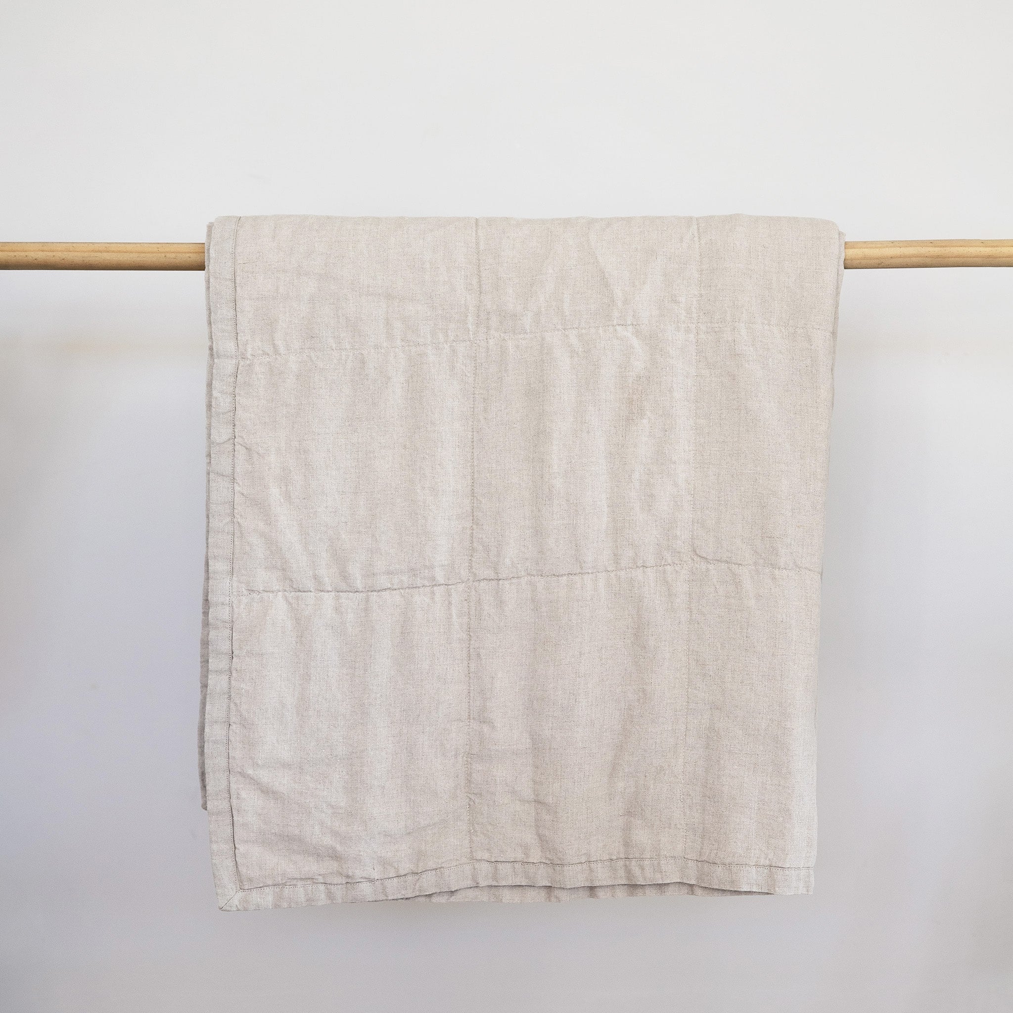Sand Linen Quilt l The Linen Project – thelinenproject