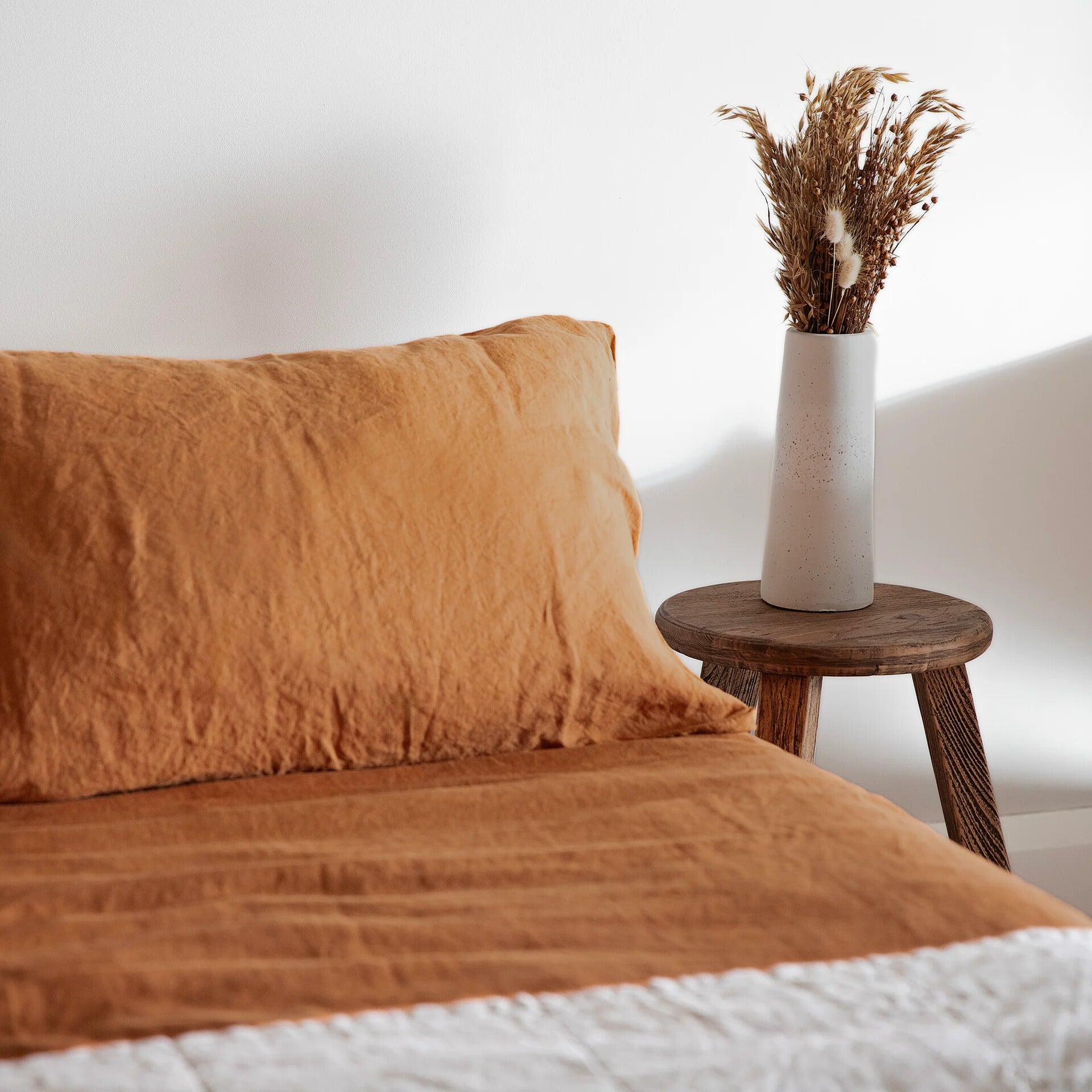 Rust Linen Duvet Cover l The Linen Project – thelinenproject